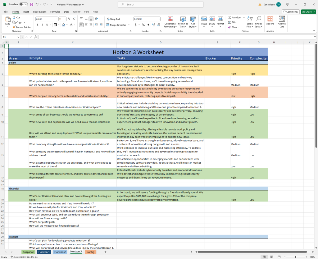 The 3 Horizon System Streamlines Business Planning: Download the Free ...